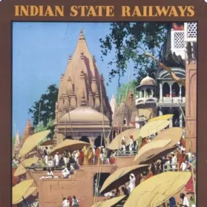 Poster advertising Indian State Railways Our beautiful Wall Art and ...