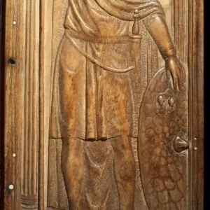 Photo Mug of The ivory diptych of Stilicho (right) with his