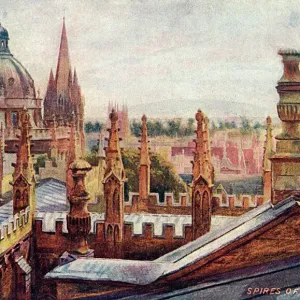 Dreaming of spires, Oxford, England available as Framed Prints, Photos ...