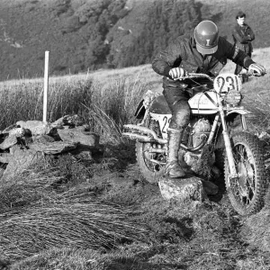 Malcolm Smith (Husqvarna) 1971 ISDT, Isle of Man available as Framed ...