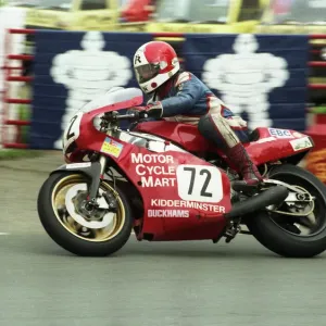 Tony Rutter (Yamaha) 1984 Senior TT available as Framed Prints, Photos ...