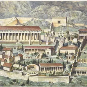 Tote Bag of GREECE. CENTRAL GREECE. PHOCIS. Delphi