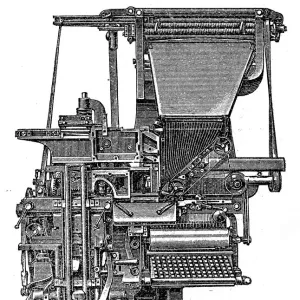 Typesetter at work available as Framed Prints, Photos, Wall Art and ...