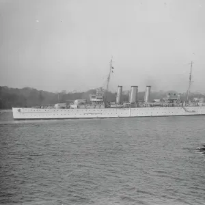 HMS Gloucester Town-class Light Cruiser Built available as Framed ...
