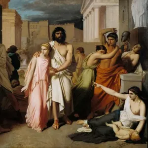 Mosaic work depicting the Triumph of Bacchus (Dionysus)