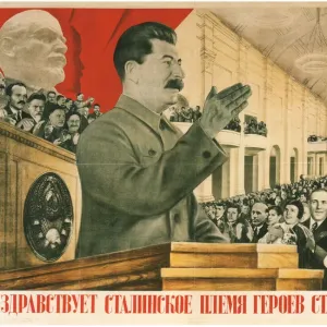 Stalin. circa 1930: Soviet statesman and Premier Joseph