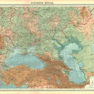 South Russia Map Black Sea Historical Maps Of Central And Eastern