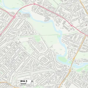Bournemouth BH6 3 Map Our beautiful Wall Art and Photo Gifts include ...