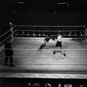 Boxing Johnny Basham V Francis Charles Our beautiful Wall Art and Photo ...
