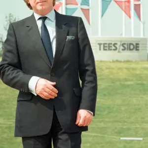 Duncan Hall, Chief Executive of TDC on the Tees Barrage