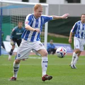 Keith Crossan and Mike Harrison during the 1986 Five