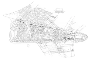 Business Aircraft Cutaways Prints
