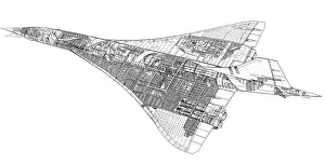 Civil Aviation 1949-Present Cutaways Prints