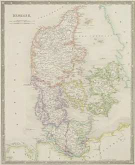 Denmark (Maps Charts) Collection - Digital Wallpapers