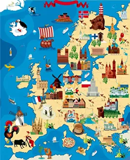 Map Cartoon