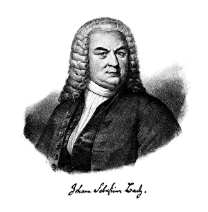 Johann Sebastian Bach (1685-1750) Prints