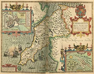 Maps of Wales Prints