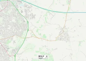 BS - Bristol (Postcode Sector Maps) (Map Marketing)
