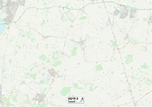 Postcode Sector Maps (SG - Stevenage) (Map Marketing) (Photos Framed ...