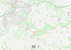 DH - Durham (Postcode Sector Maps) (Map Marketing)