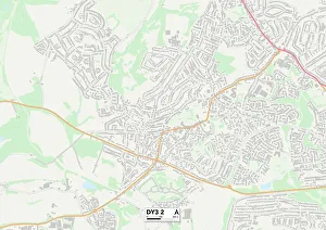 DY - Dudley (Postcode Sector Maps) (Map Marketing)