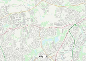 DY - Dudley (Postcode Sector Maps) (Map Marketing)