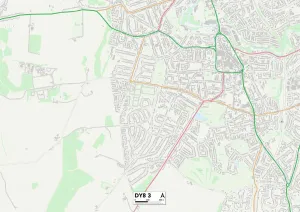 DY - Dudley (Postcode Sector Maps) (Map Marketing)