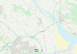 FK - Falkirk (Postcode Sector Maps) (Map Marketing)