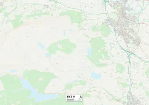 FK - Falkirk (Postcode Sector Maps) (Map Marketing)