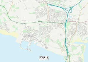 KY - Kirkcaldy (Postcode Sector Maps) (Map Marketing)