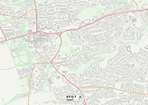 KY - Kirkcaldy (Postcode Sector Maps) (Map Marketing)