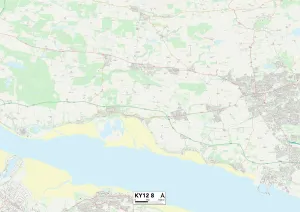 KY - Kirkcaldy (Postcode Sector Maps) (Map Marketing)