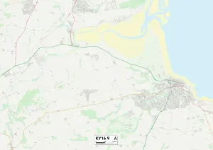 KY - Kirkcaldy (Postcode Sector Maps) (Map Marketing)