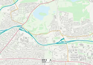 G - Glasgow (Postcode Sector Maps) (Map Marketing)