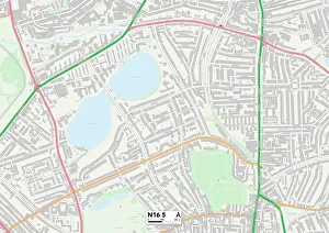 N - London N (Postcode Sector Maps) (Map Marketing)