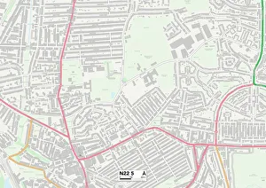 N - London N (Postcode Sector Maps) (Map Marketing)