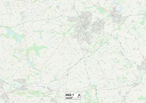 HG - Harrogate (Postcode Sector Maps) (Map Marketing)