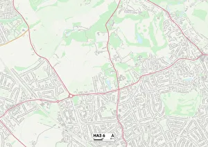 HA - Harrow (Postcode Sector Maps) (Map Marketing)
