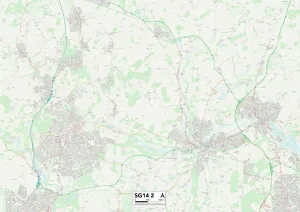 SG - Stevenage (Postcode Sector Maps) (Map Marketing)