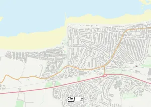CT - Canterbury (Postcode Sector Maps) (Map Marketing)
