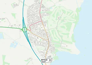KY - Kirkcaldy (Postcode Sector Maps) (Map Marketing)
