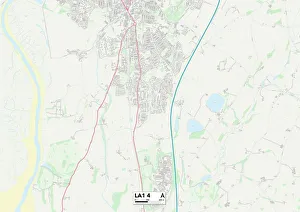 LA - Lancaster (Postcode Sector Maps) (Map Marketing)
