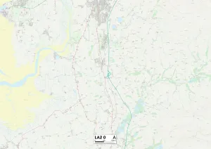 LA - Lancaster (Postcode Sector Maps) (Map Marketing)