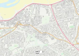 LA - Lancaster (Postcode Sector Maps) (Map Marketing)