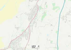 LA - Lancaster (Postcode Sector Maps) (Map Marketing)