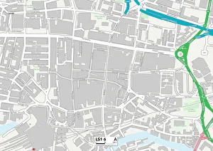 LS - Leeds (Postcode Sector Maps) (Map Marketing) Our beautiful Wall ...