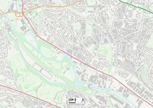 LS - Leeds (Postcode Sector Maps) (Map Marketing) Our beautiful Wall ...