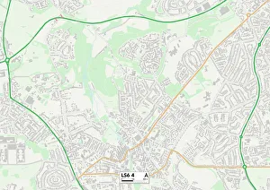 LS - Leeds (Postcode Sector Maps) (Map Marketing) Our beautiful Wall ...