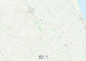 LN - Lincoln (Postcode Sector Maps) (Map Marketing)