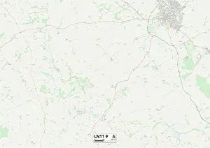 LN - Lincoln (Postcode Sector Maps) (Map Marketing)